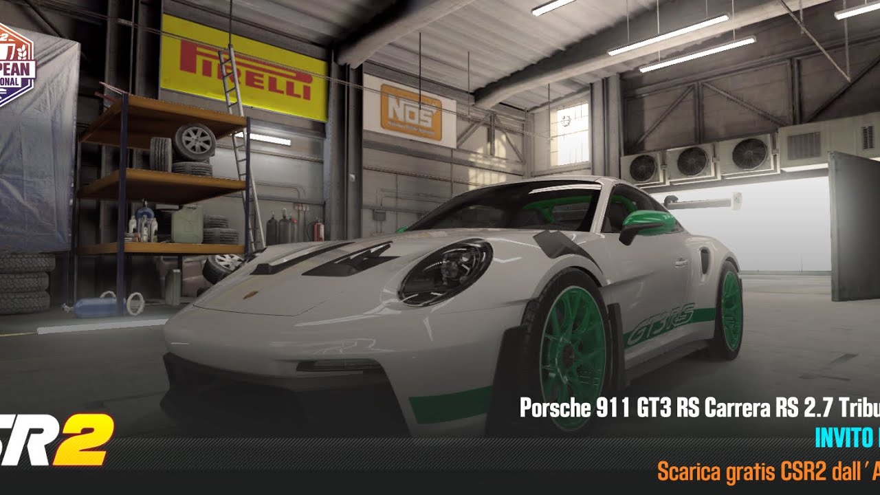 【CSR2】911 GT3 Carrera RS 2.7 Tribute (992), (2 tune e 2 shift)shift ...