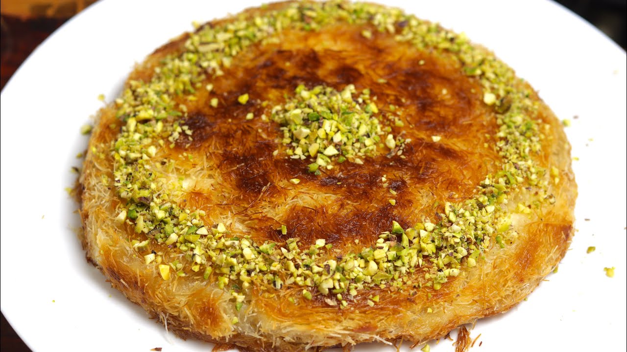 kunafa recipe without oven | classic cream kunafa recipe - YouTube