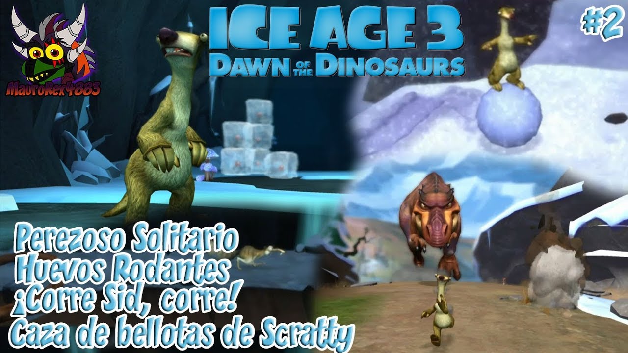 Ice Age 3: El Origen de los Dinosaurios (Xbox 360) - Parte 2 - YouTube