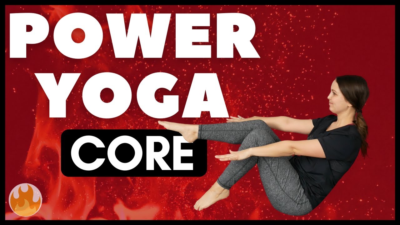 POWER YOGA for Beginners | QUICK CORE WORKOUT | Home Workout | No Equipment - YouTube