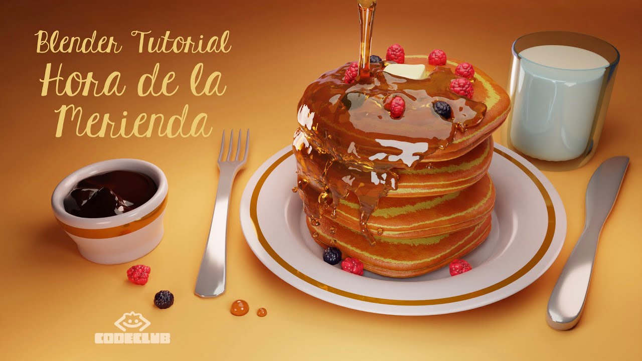 Blender Tutorial: Simulación de fluidos. Hora de la Merienda. - YouTube