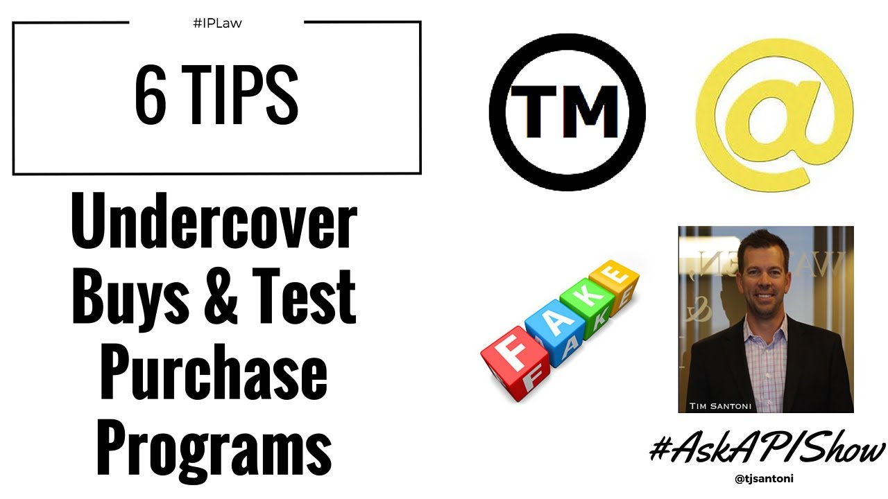 6 Tips to Optimize Your Test Purchase - Undercover Buy Program - YouTube