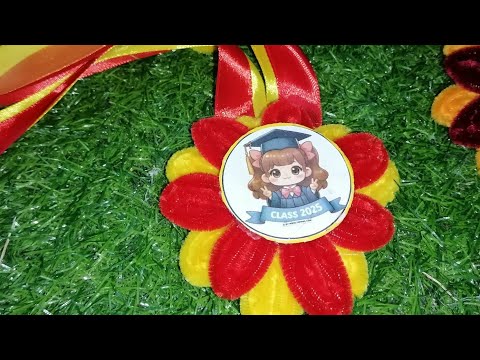 GRADUATION GARLAND USING FUZZY WIRE TUTORIAL #TUTORIAL #FUZZYWIRE # ...