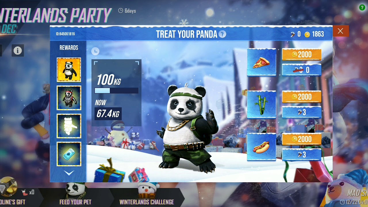 how to get panda , panda skin , panda emote in free fire event full ...