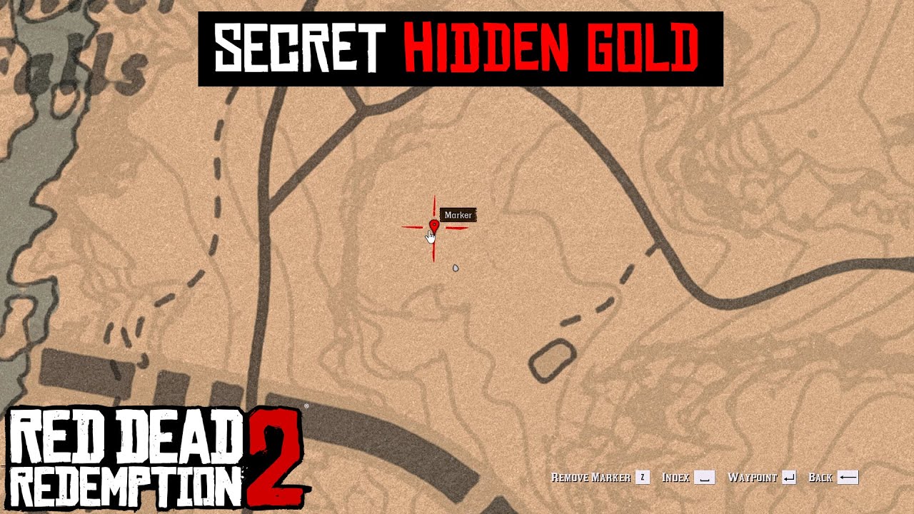A Secret Hidden gold bar encounter - RDR2 - YouTube