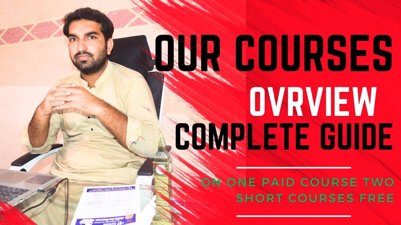 Our Courses with complete information || with one paid course we give ...