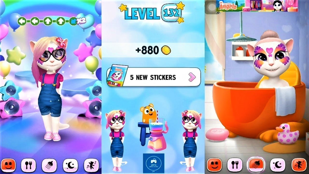 My Talking Angela iOS Walkthrough 2023 #level132 #episode132 - YouTube