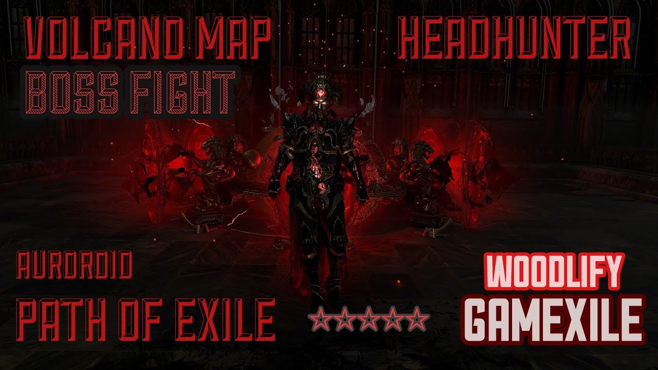 Occultist Cold DOT Explode - Volcano Map Boss Fight - POE - Path of ...