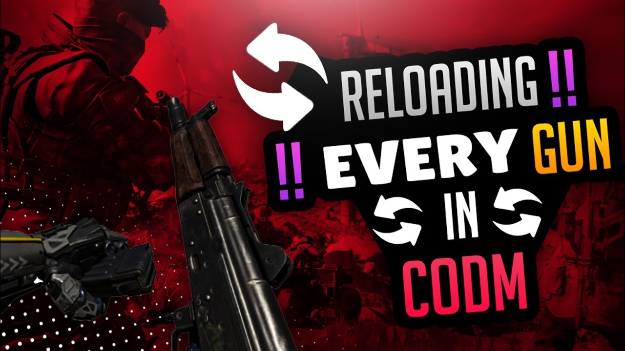 Reloading Every Gun In the Game!!! CODM | ASMR could’ve never been ...