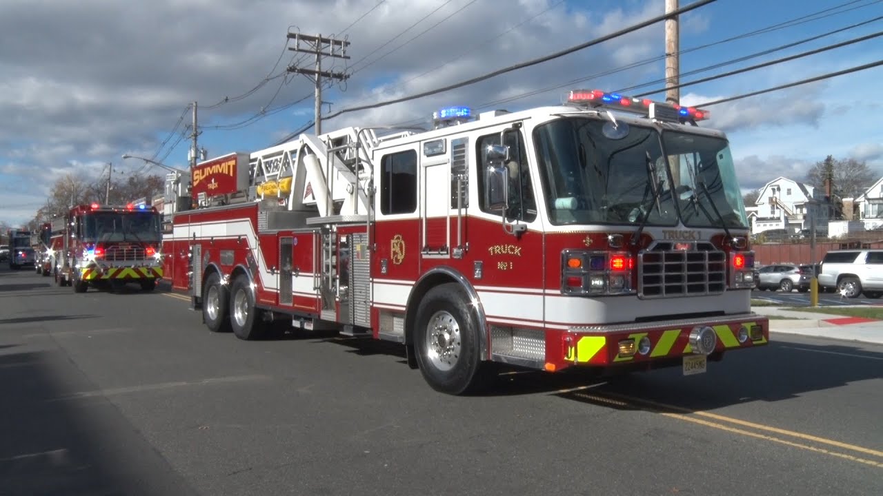 Summit,NJ Fire Department Firefighters Celebrate Grand Opening For New ...