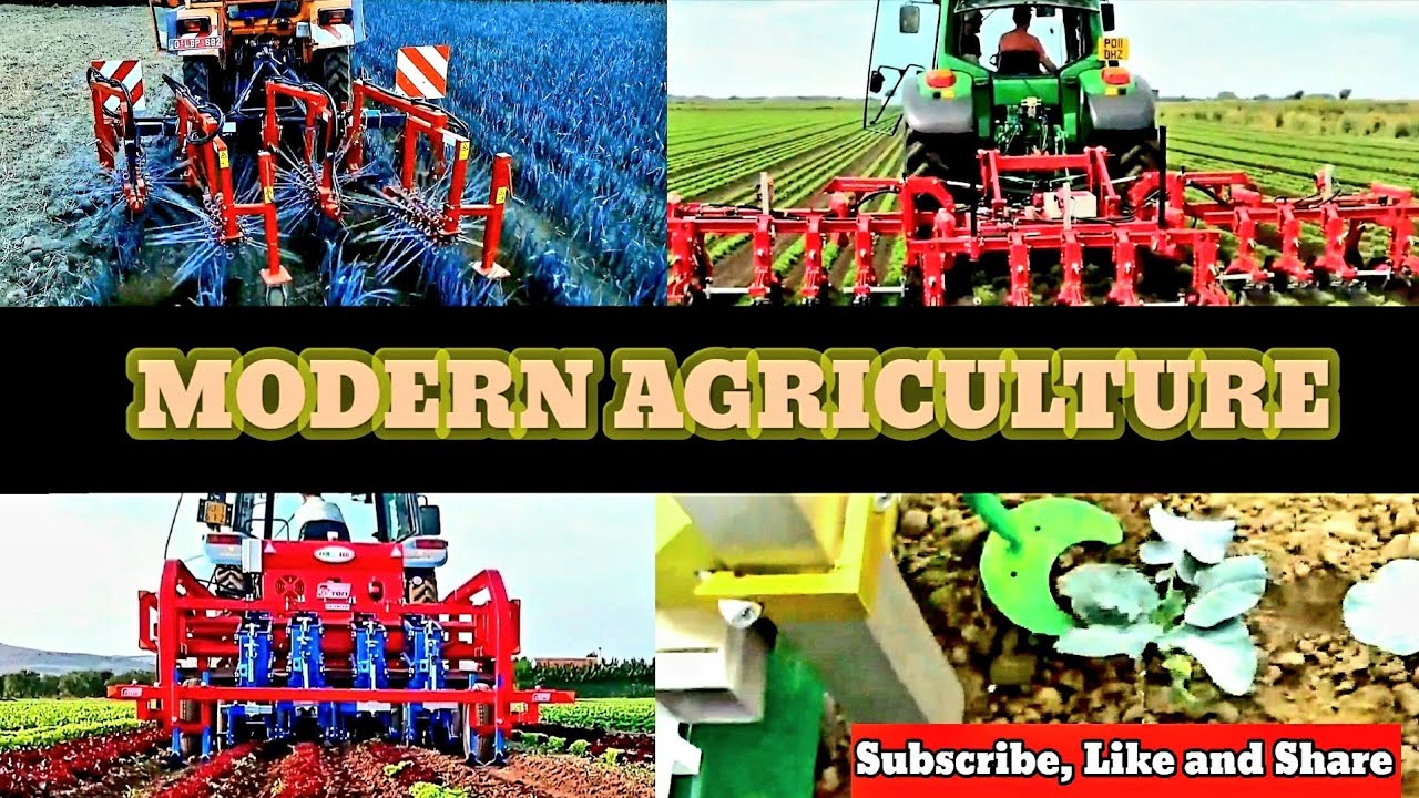 Inter-cultivation | Weeding machines | Modern Agriculture Technology # ...