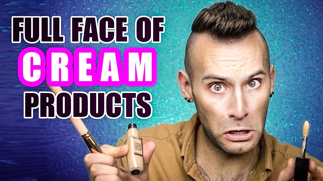 Smearing CREAM Products On My Face... - YouTube