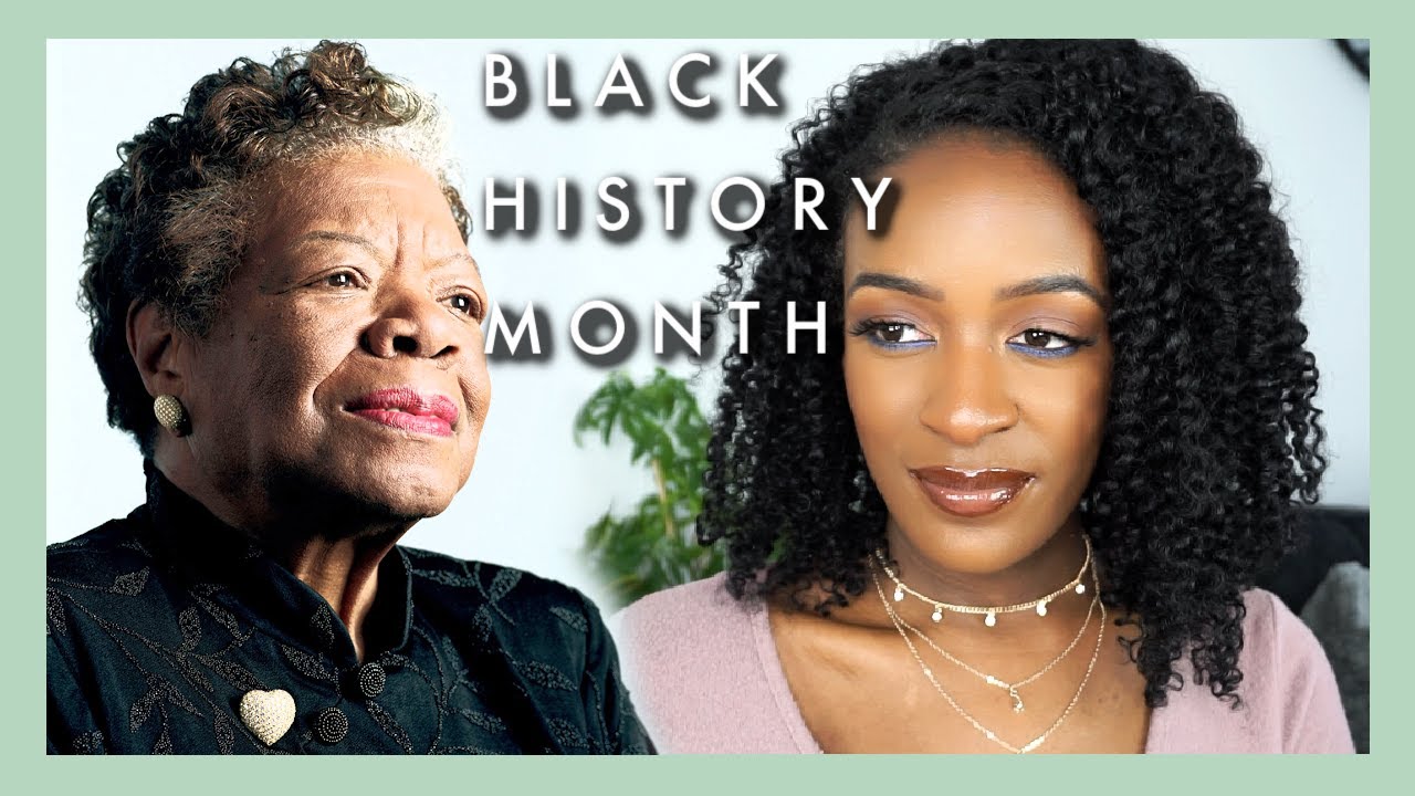 PHENOMENAL WOMAN BY MAYA ANGELOU | Makeup Tutorial | Black History ...