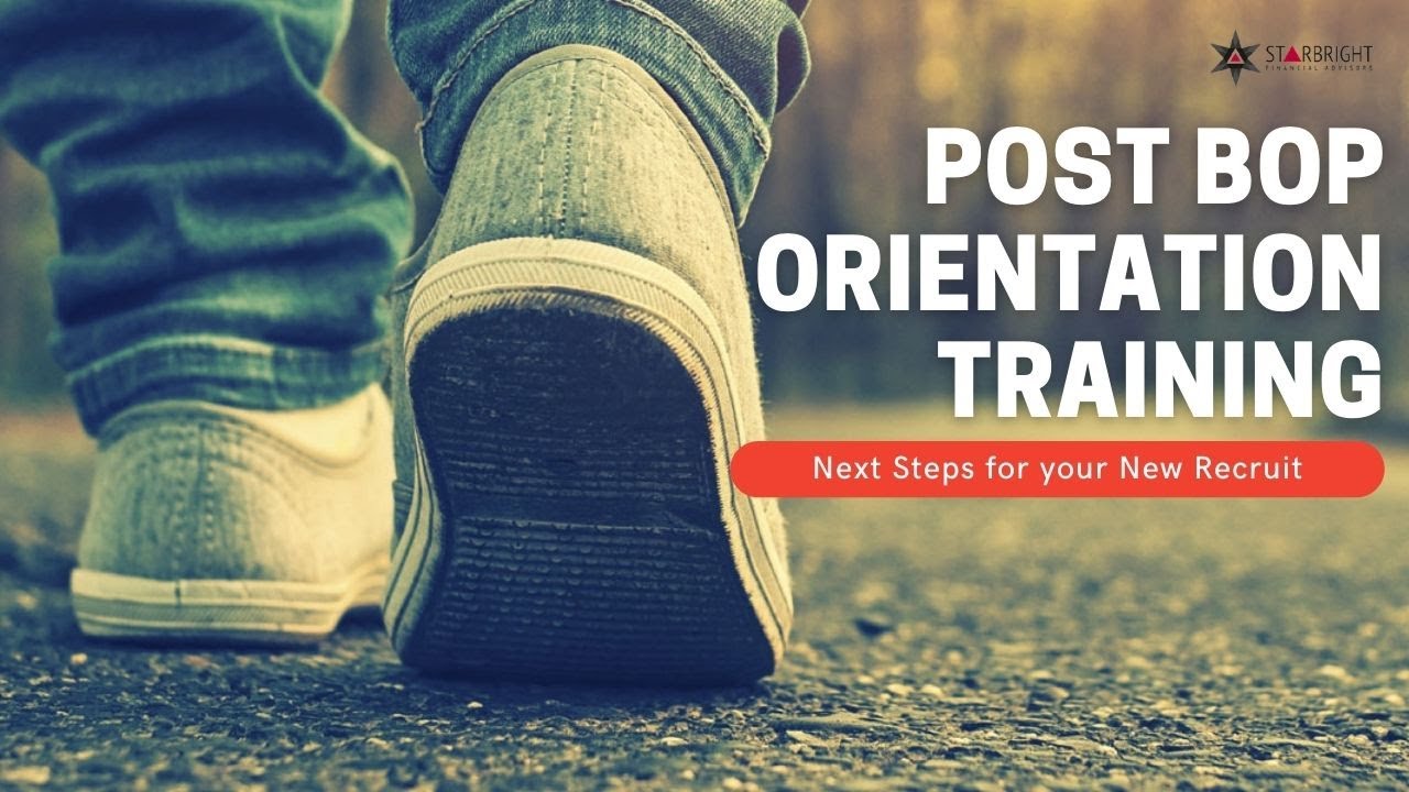 Starbright Post BOP Orientation training for Next Gen Leaders - YouTube