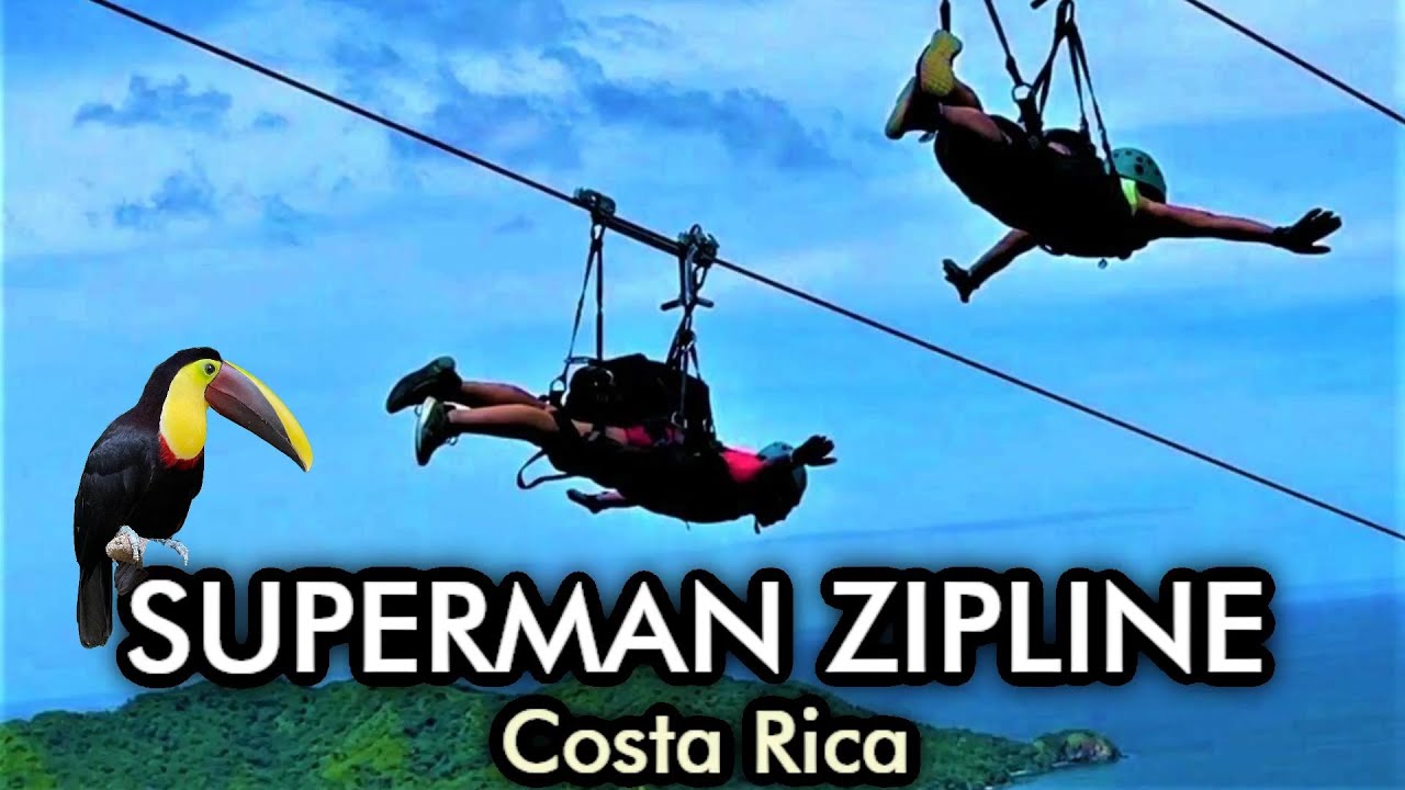 Superman Zipline Diamante Costa Rica - YouTube