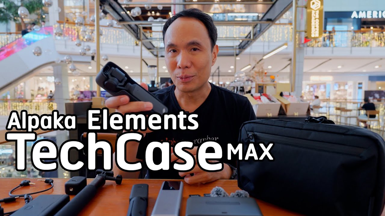 Alpaka Element Tech Case Max | กระเป๋าใส่ DJI Osmo Pocket 3 และ Action ...