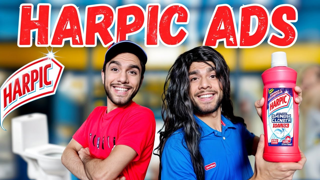 Funny Harpic Ad's | Ad's in Pakistan | Arsam Nasir. - YouTube