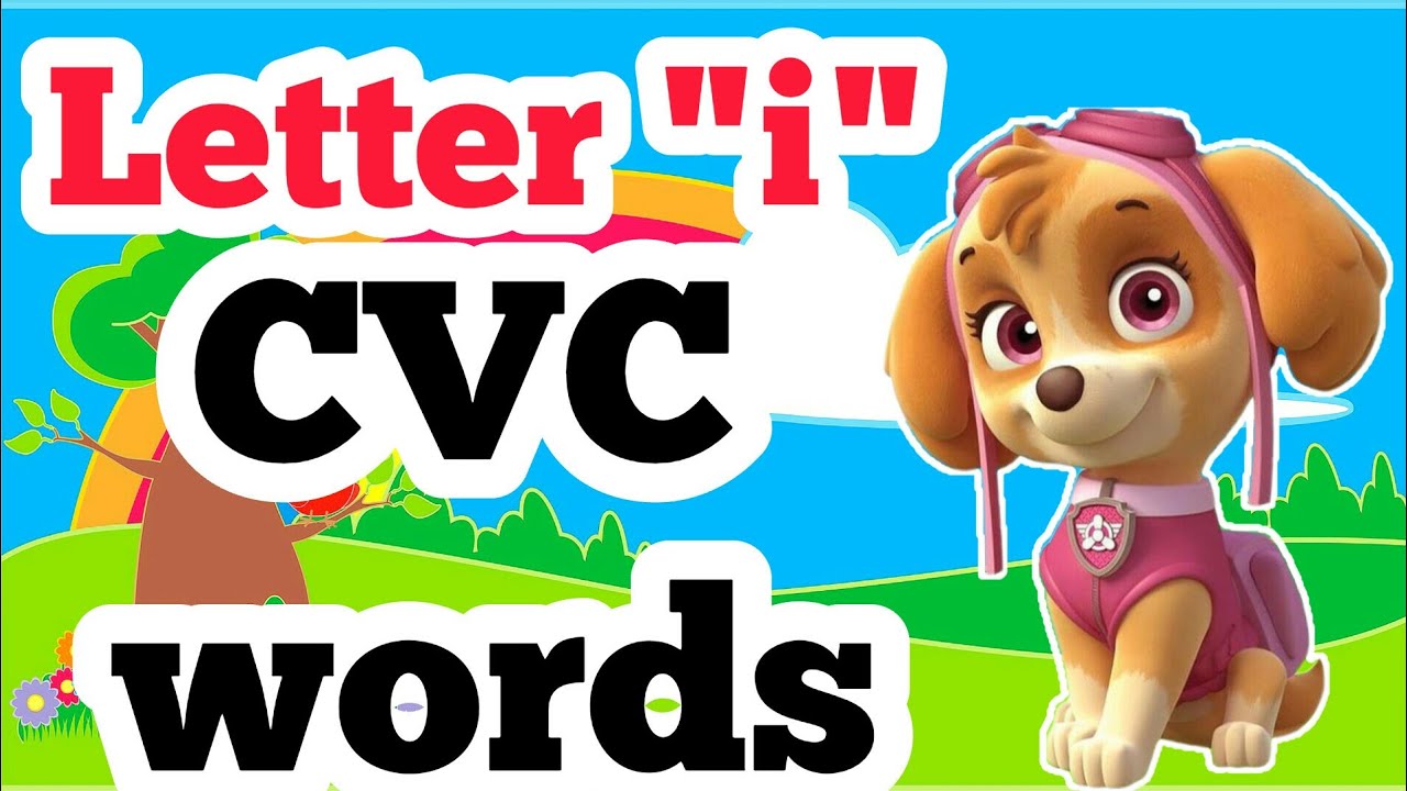 Blending CVC Words for Kindergarten | Consonant Vowel Consonant ...