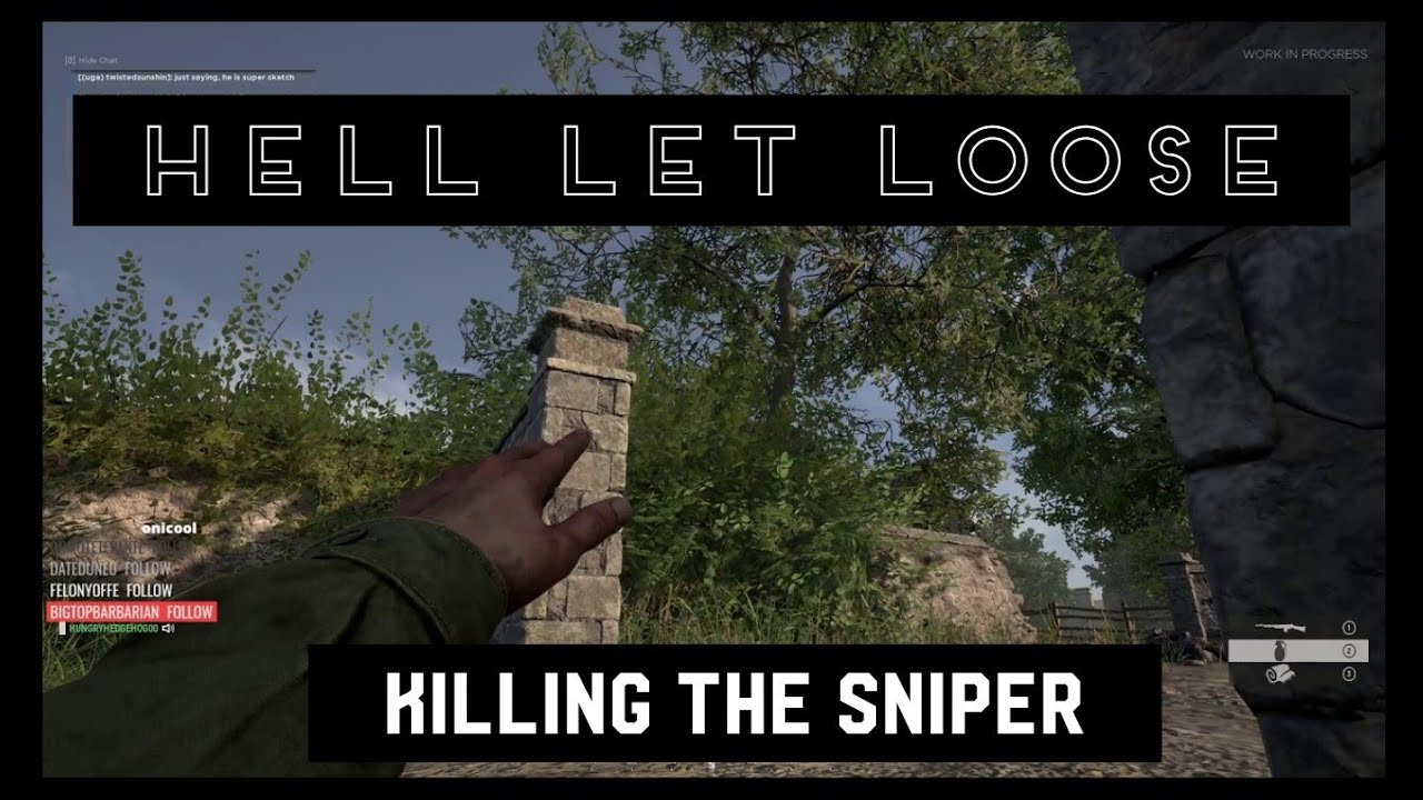 Hell Let Loose (killing the Sniper) - YouTube