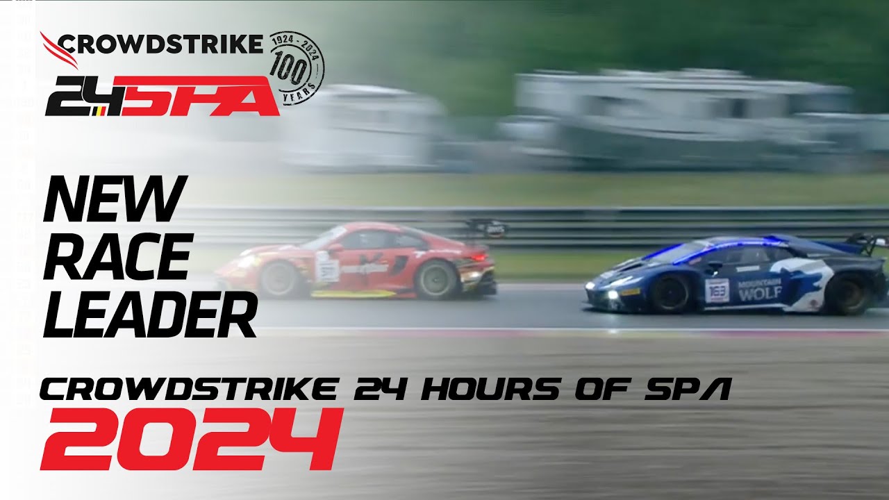 Pure Rxcing Porsche Takes The Lead! | Crowdstrike 24 Hours of Spa ...