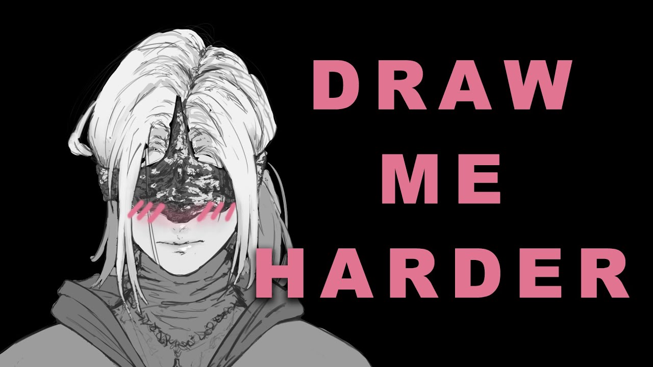 Drawing Firekeeper from "Dark Souls 3" - YouTube