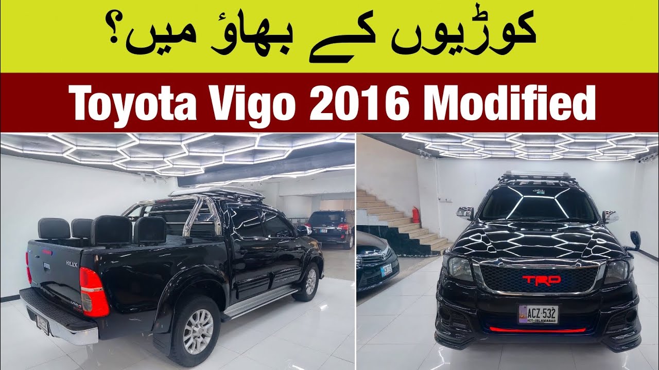 Toyota Hilux Vigo 2016 model | Detailed Review | Walkaround | Price ...