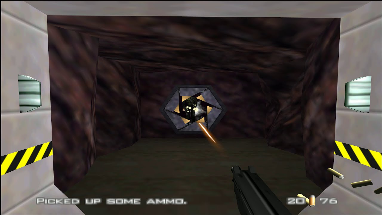 GoldenEye 007 Caverns 00 Agent In 4K - YouTube