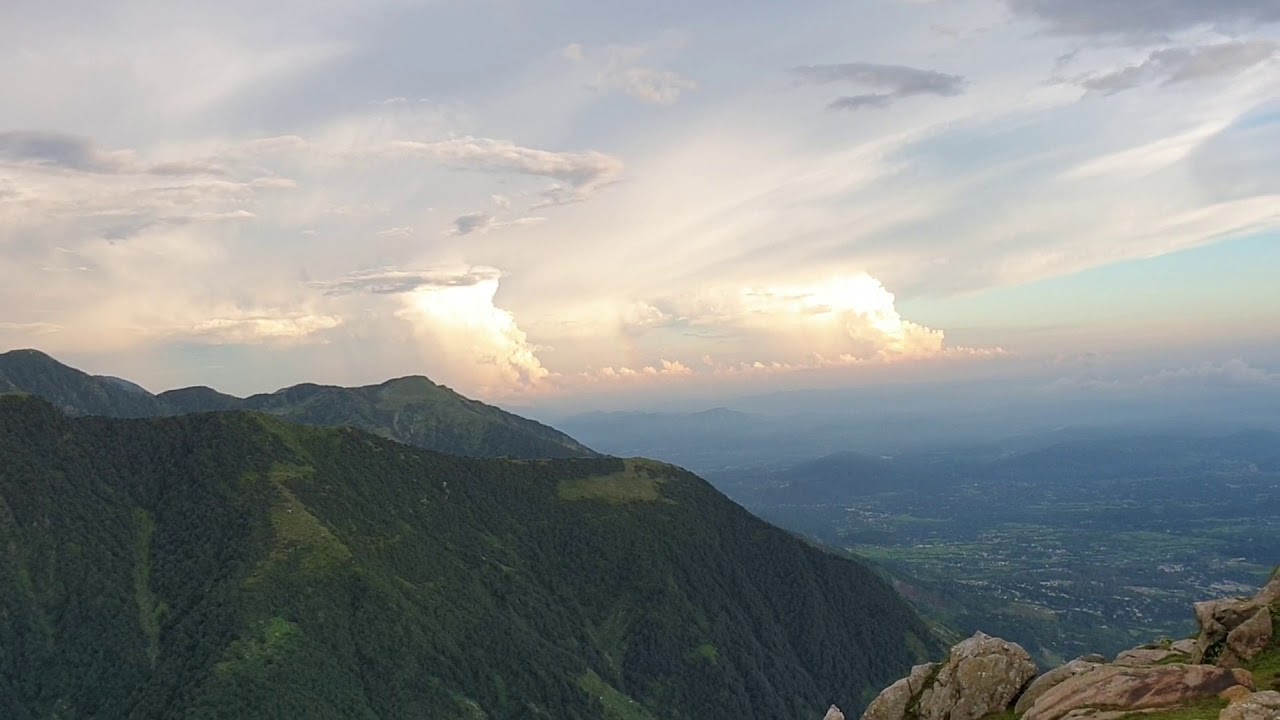 triund trek top view #triund #himanchalpradesh #triundtrek # ...