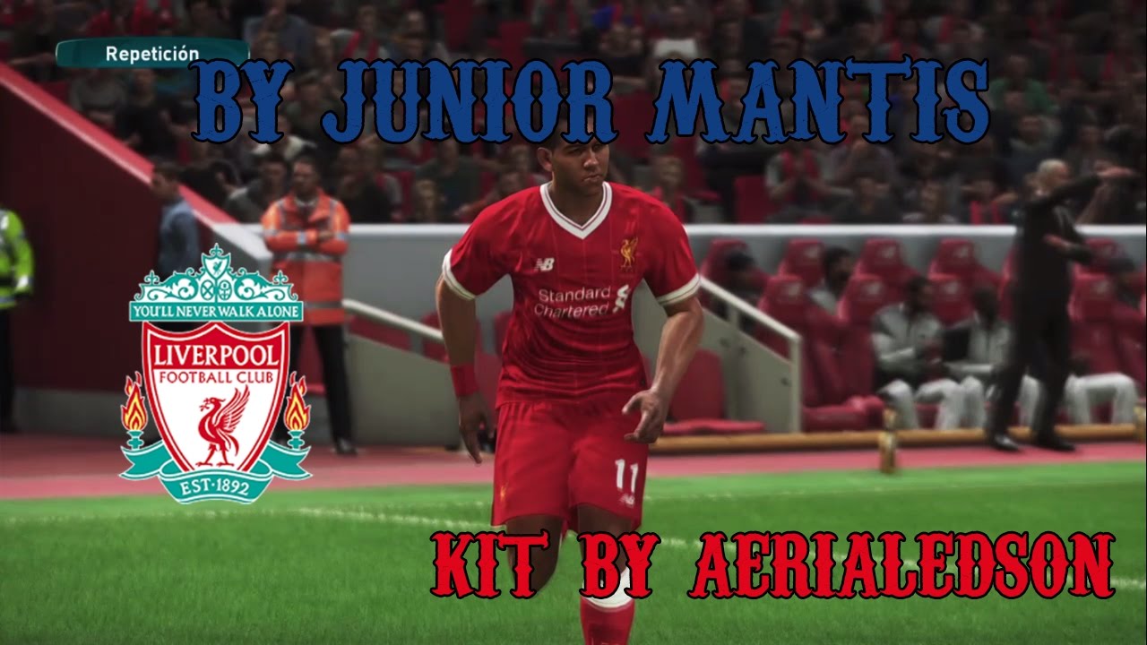 Kit Home Liverpool FC Temp. 2017-18 || PES 2017 PS4 || Kit By ...