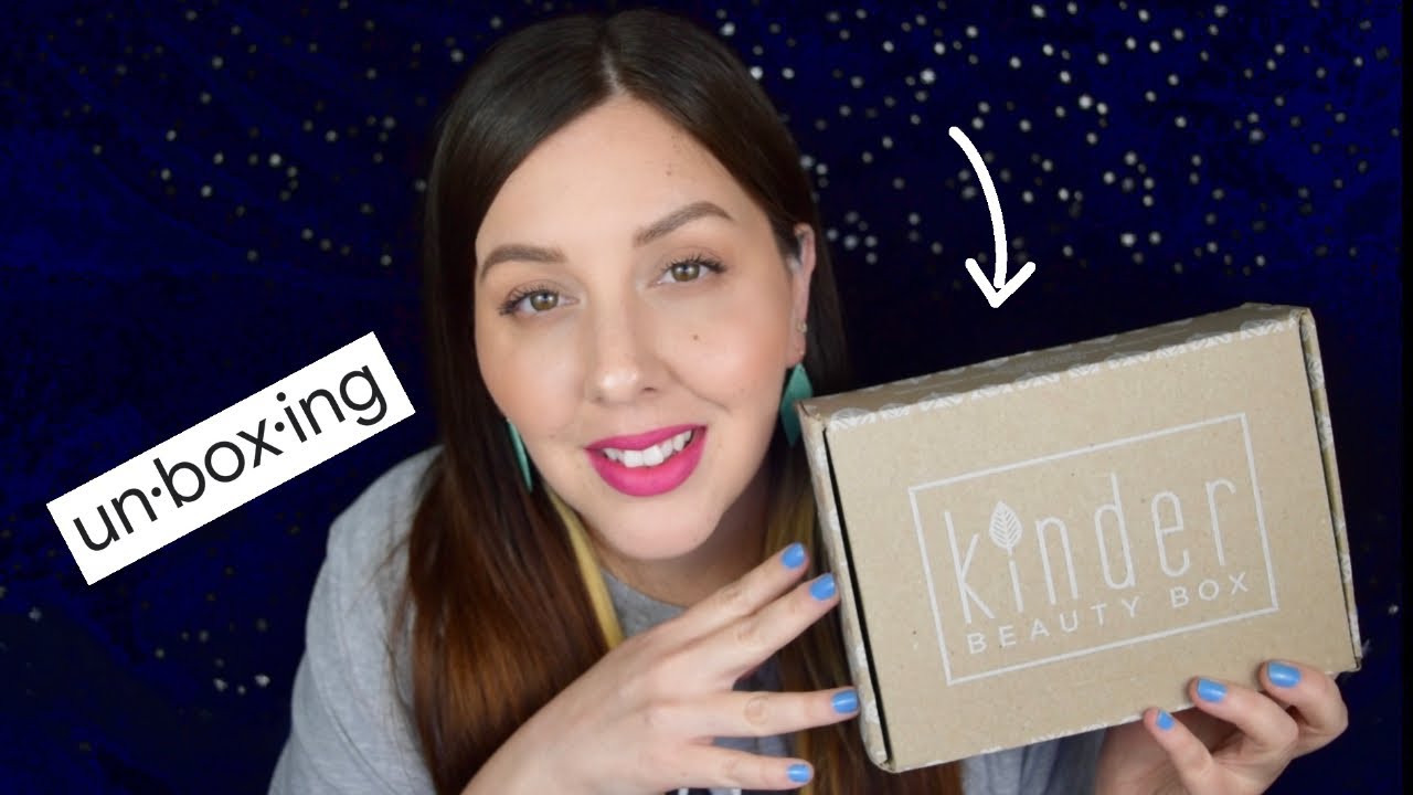 Unboxing my Kinder Beauty Box! - YouTube
