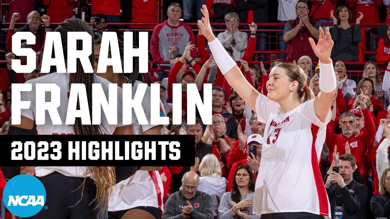 Sarah Franklin 2023 NCAA volleyball tournament highlights | NATIONAL ...