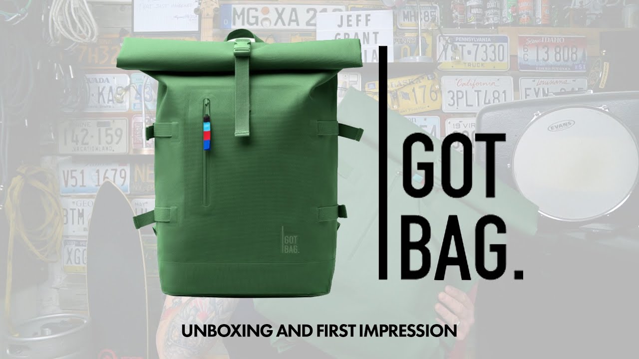 GOT Bag Rolltop Pack | Unboxing and First Impression - YouTube