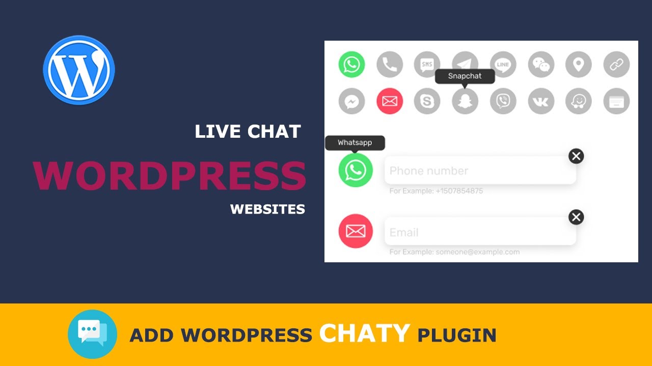 How To Add Chatting to You Wordpress Website || Chaty Plugin - YouTube