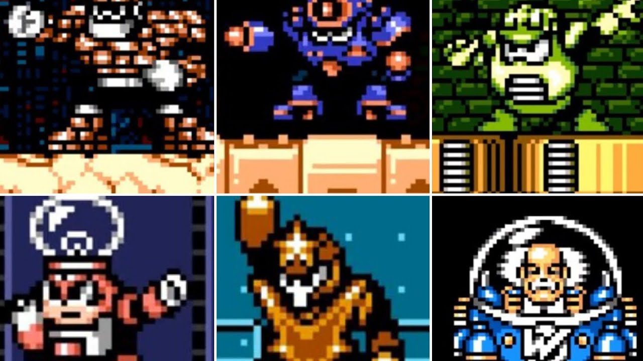 Mega man [GG] todos os chefes+ cenário final (Sem mortes) - YouTube