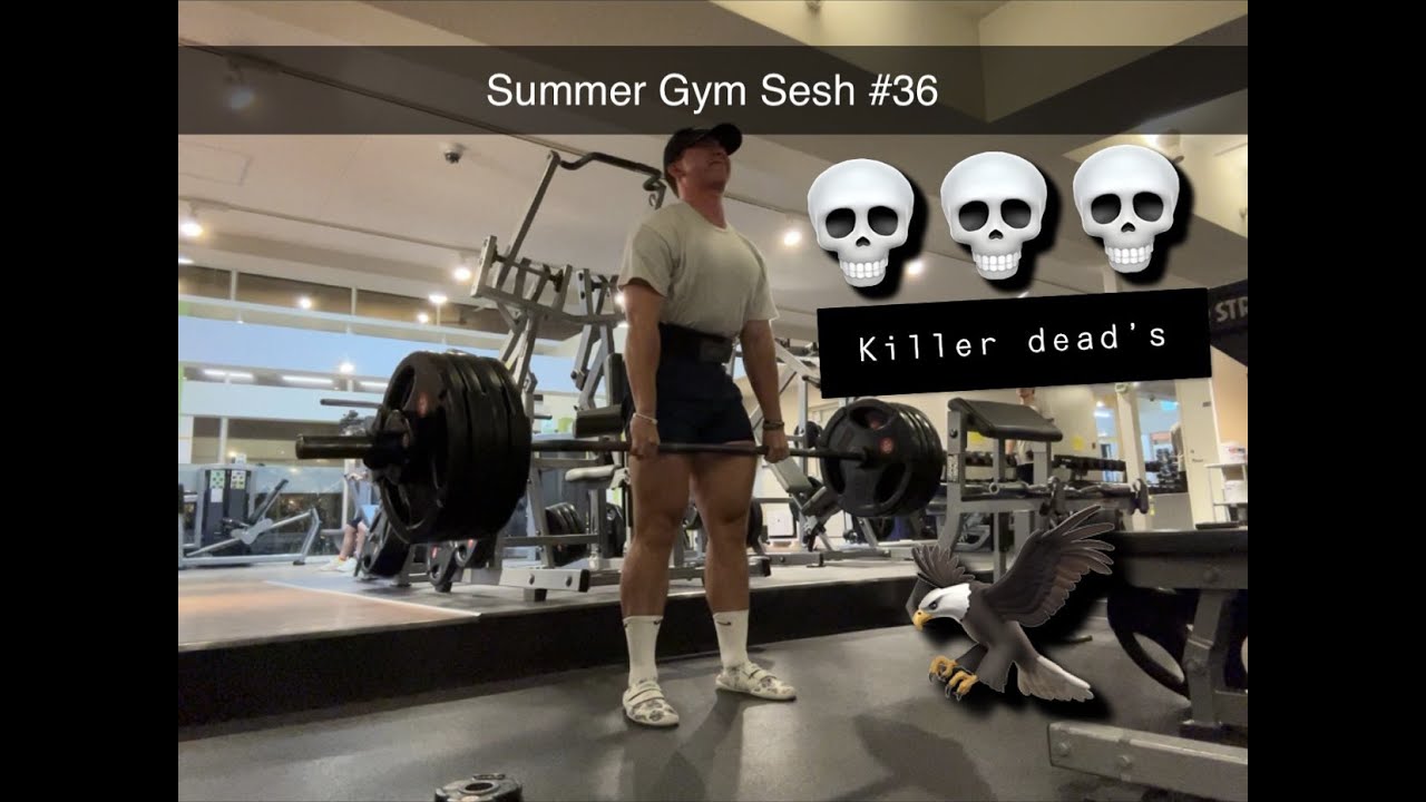 Summer Gym Sesh #36 (Powerlifting ARC! Day 12) - YouTube