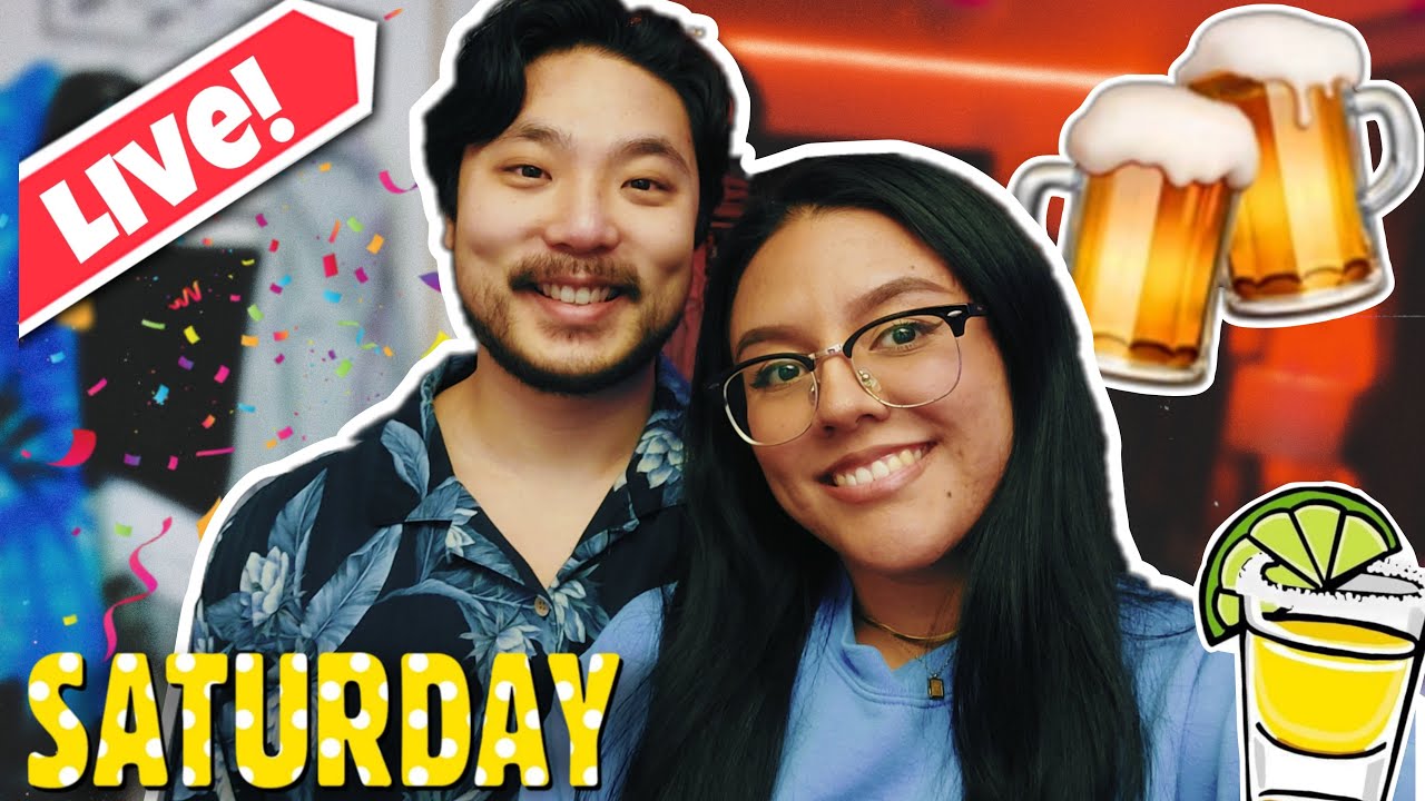 LIVE NOW! 🔴 Saturday Night FUN! BYOB 😅🍻 - YouTube