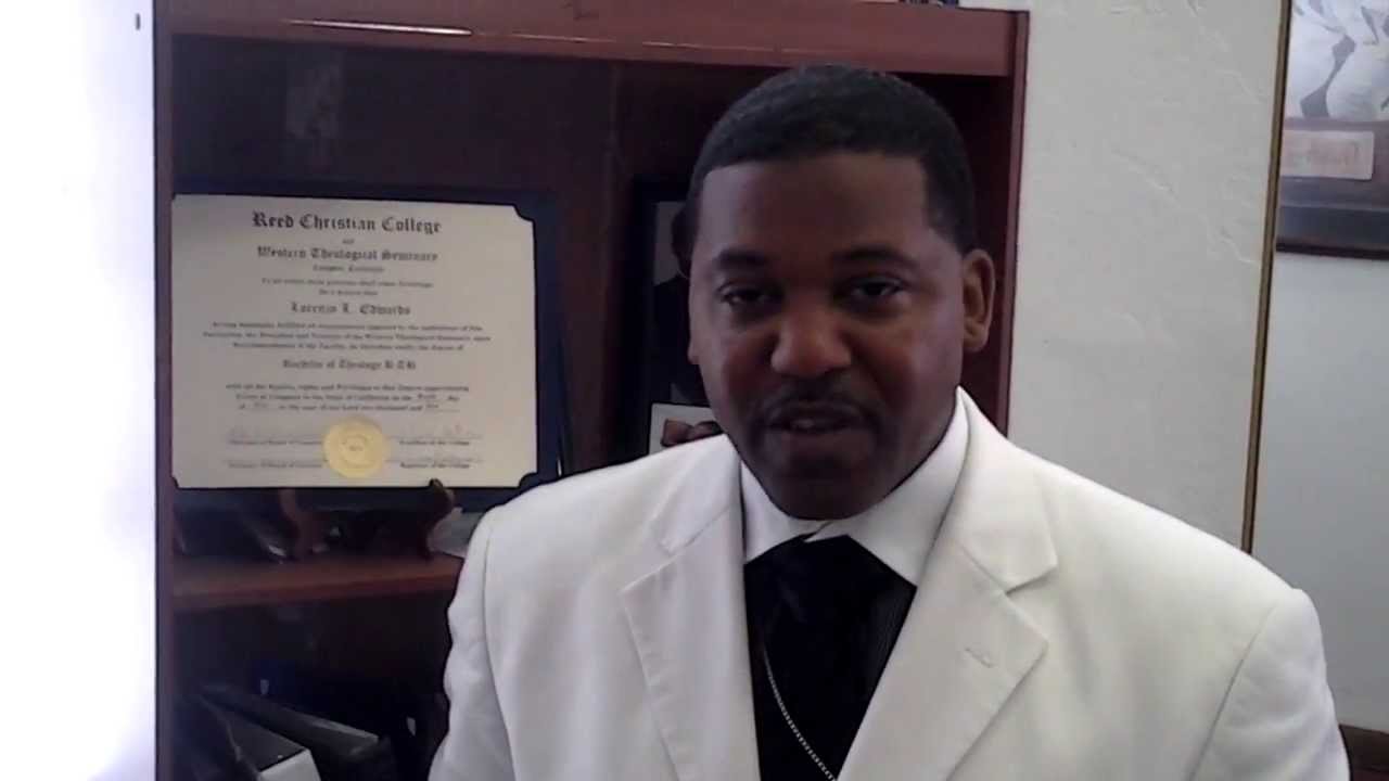 Overseer Lorenzo Edwards coming to Gary IN. - YouTube