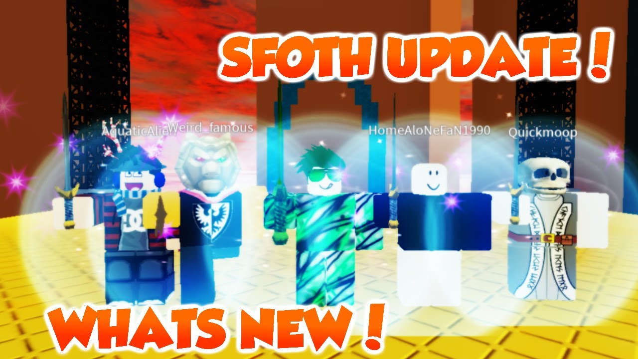 ROBLOX SWORD FIGHTS ON THE HEIGHTS IV | NEW UPDATE - YouTube