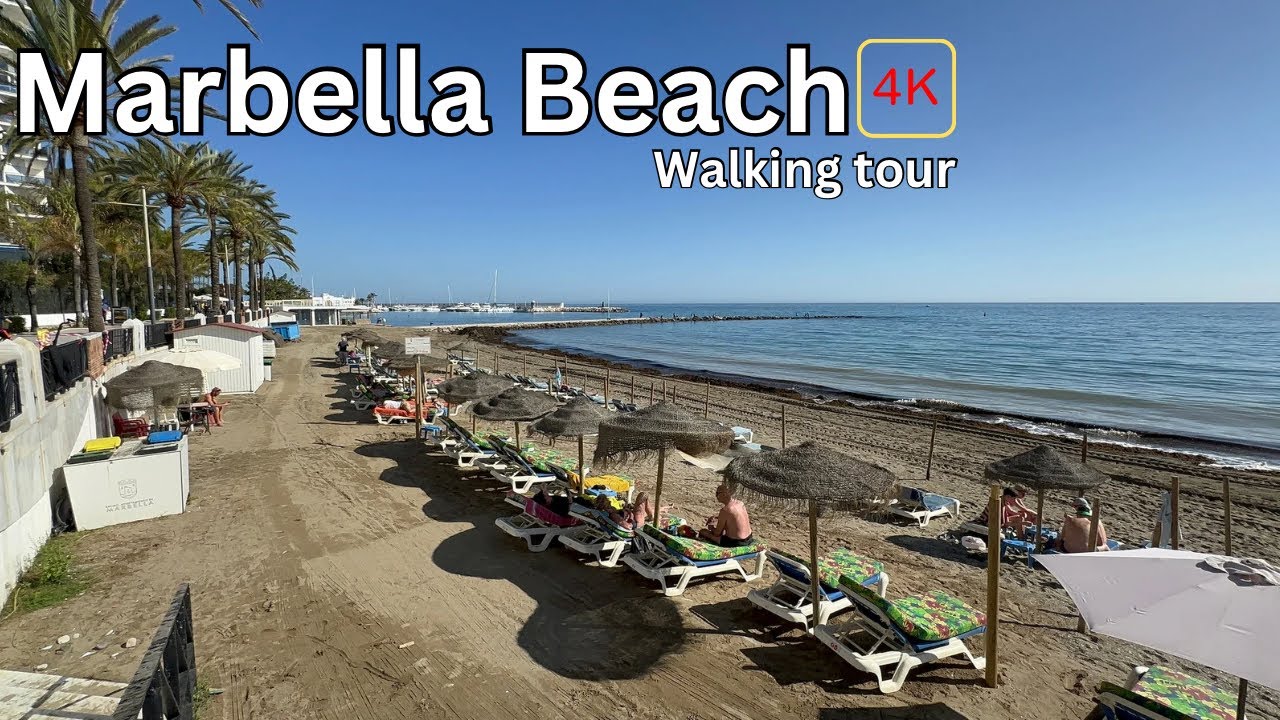 MARBELLA BEACHES - BEACH Walk | Malaga beaches Costa del Sol beaches ...