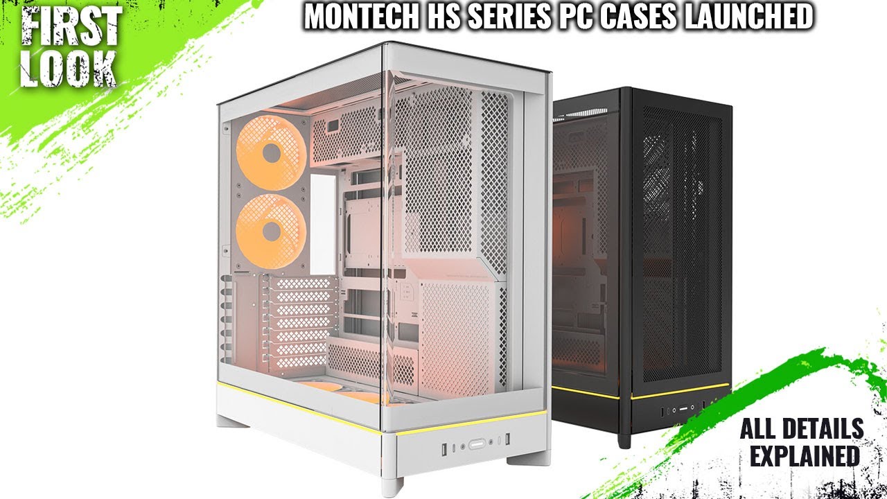 Montech HS Series HS01 And HS02 PC Cases Launched - Explained All Spec ...