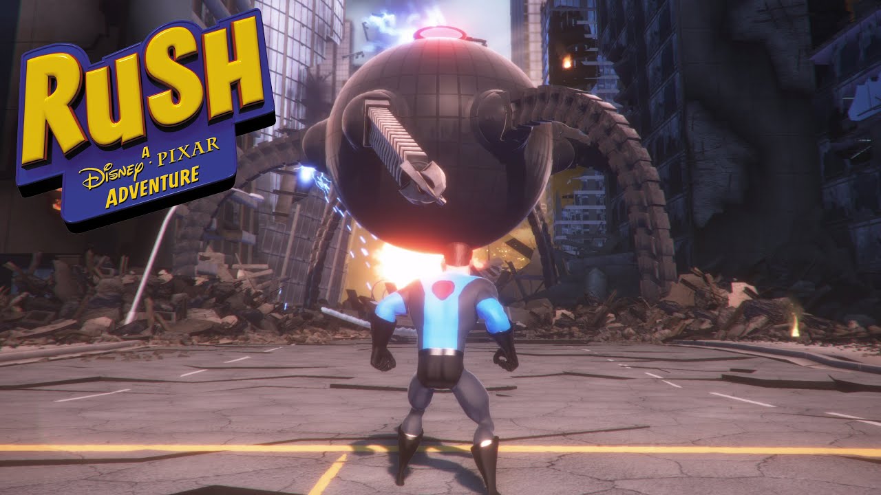 Rush: A Disney-Pixar Adventure - All Bosses + Cutscenes - YouTube