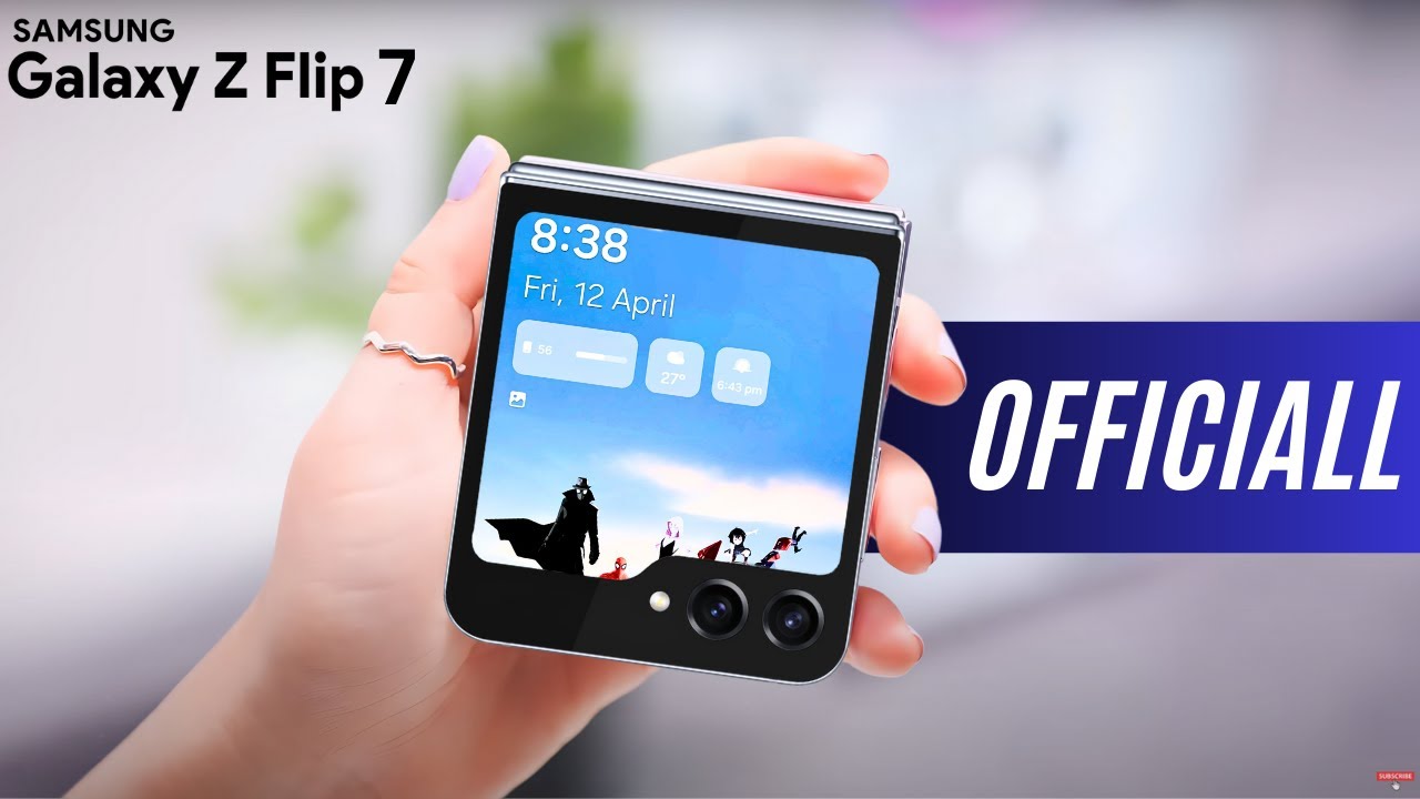 Samsung Galaxy Z Flip 7 - IT'S OFFICIAL - YouTube