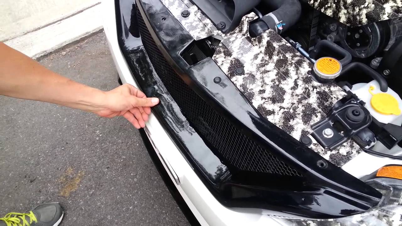 HT Autos Front Grill install on SMY shop car. - YouTube