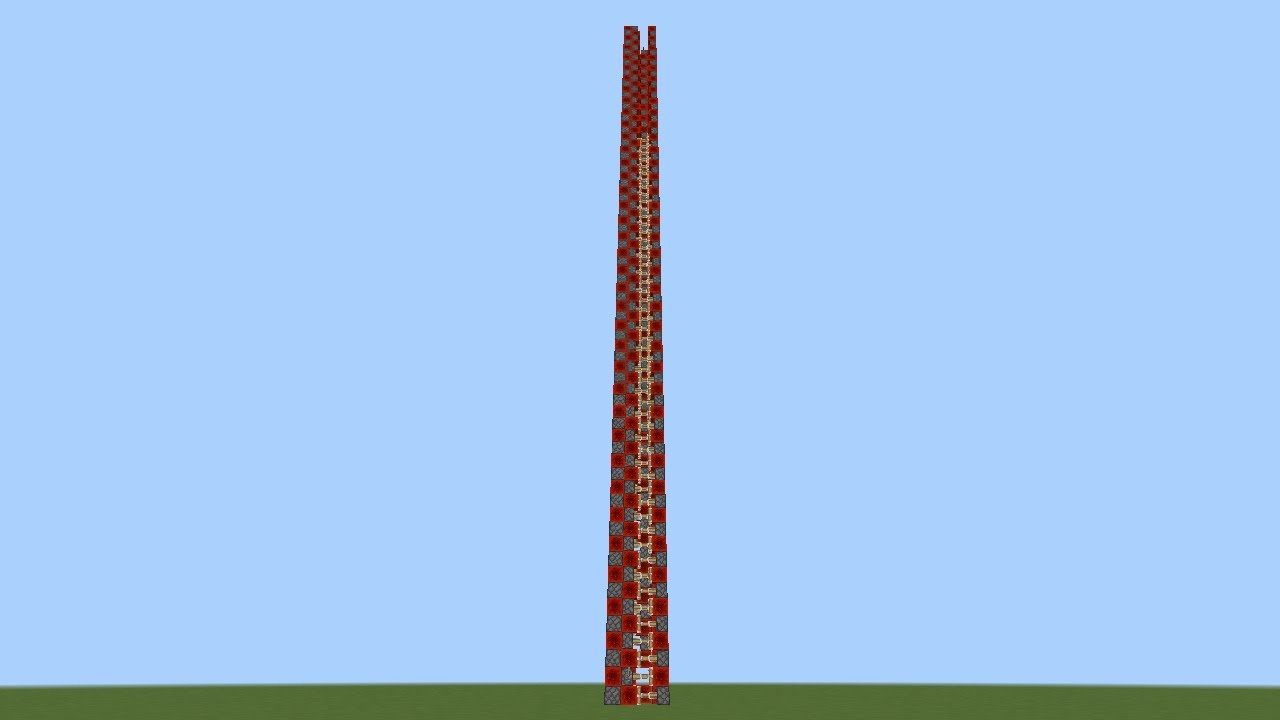 The tower of redstone - YouTube