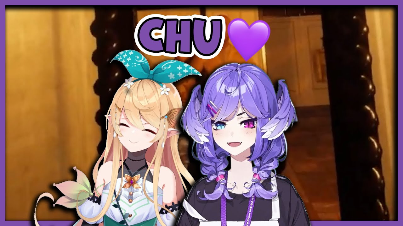 𝑺𝒆𝒍𝒆𝒏 𝒈𝒊𝒗𝒆𝒔 𝑷𝒐𝒎𝒖 𝒂 𝒑𝒂𝒔𝒔𝒊𝒐𝒏𝒂𝒕𝒆 𝒌𝒊𝒔𝒔 [ NIJISANJI EN | Selen Tatsuki | Pomu Rainpuff ] - YouTube