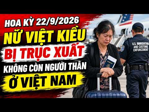 Xót Xa: Nữ Việt Kiều Bị Trục Xuất Ngày 22/9. Không Còn Người Thân Ở Việt Nam!