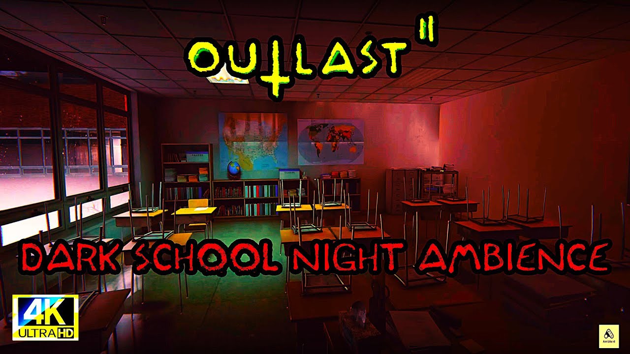 "Outlast 2 Dark School Night Ambience | Eerie Horror Atmosphere for ...