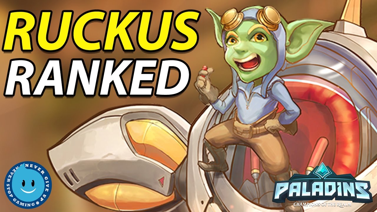 Paladins Ruckus Competitive Gameplay! THE HEXA-FIRE LIFESTYLE! (Aerial ...