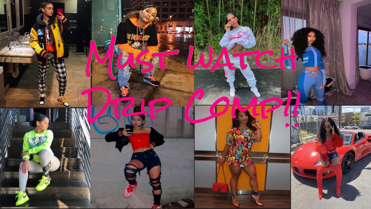 BADDIE DRIP OUTFIT COMPILATION - YouTube