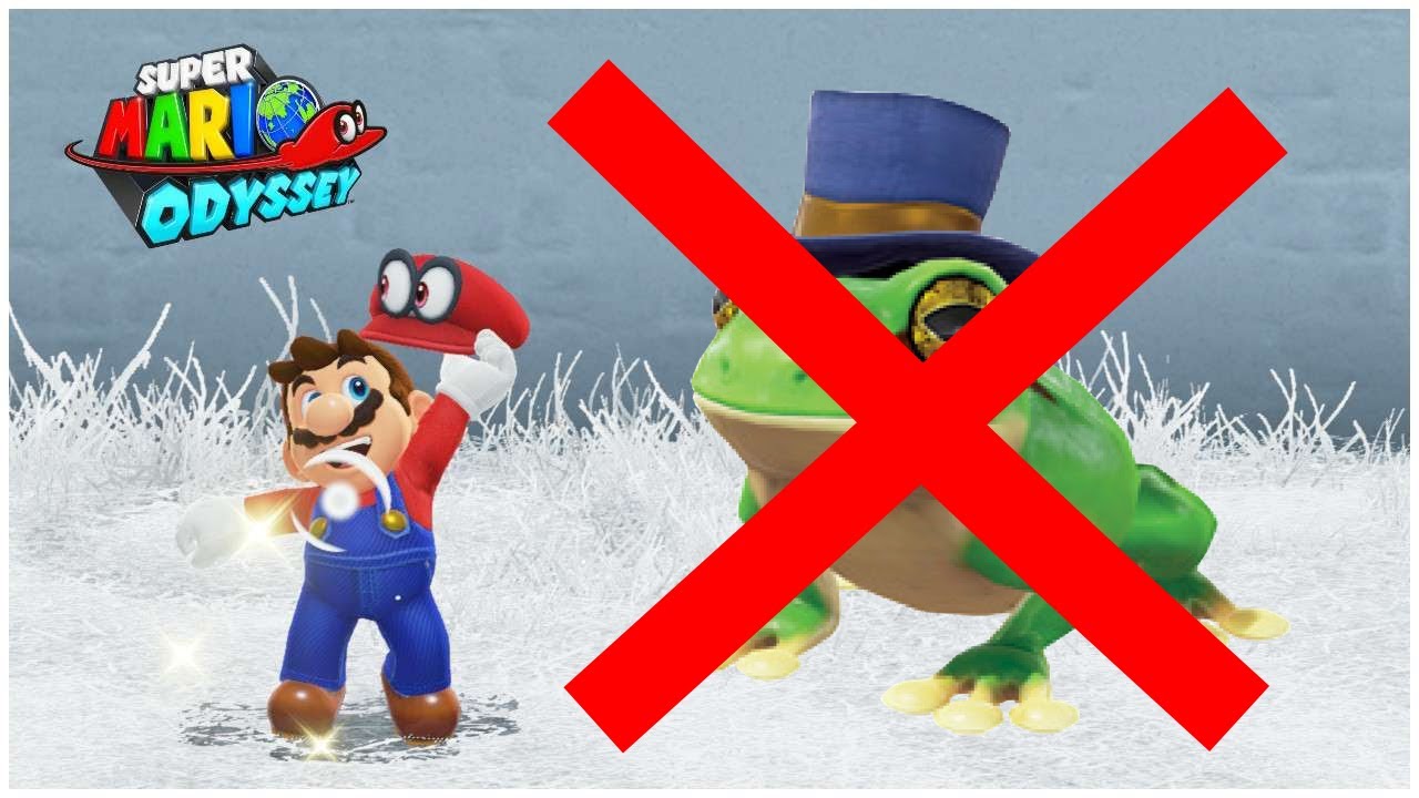 Super Mario Odyssey ( Frogless trick jump in cap kingdom ) - YouTube
